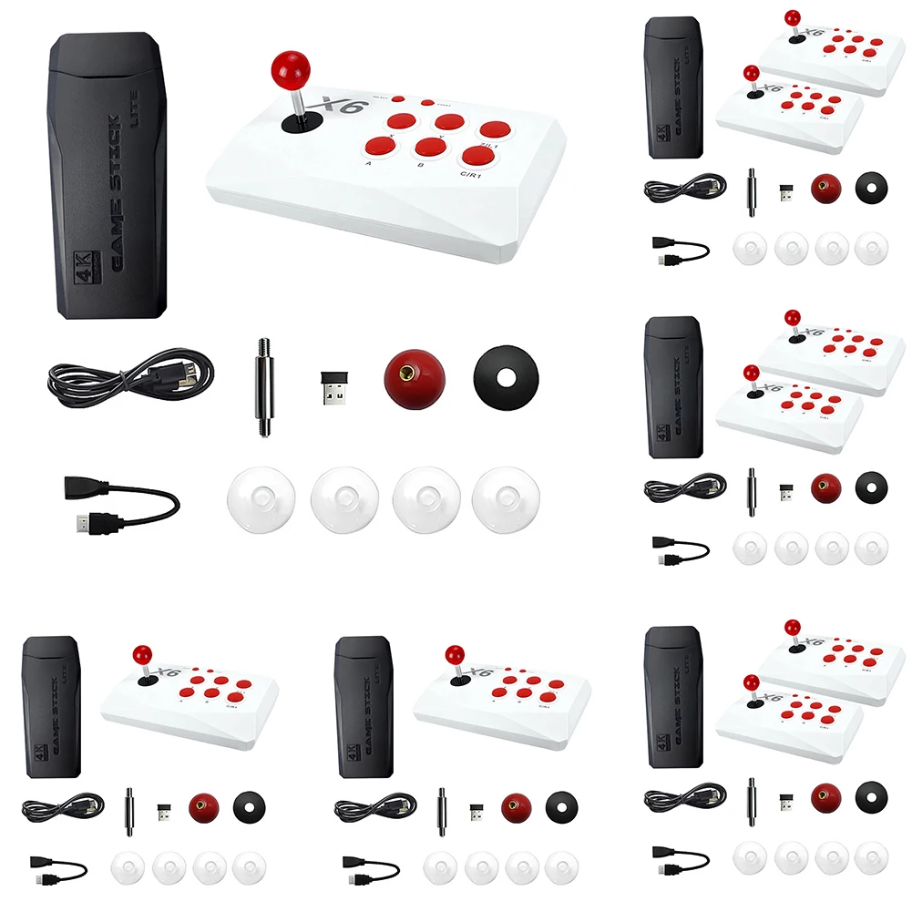 M8-X6-Arcade-Video-Game-Console-with-Arcade-Joystick-4K-Built-in-20000 ...