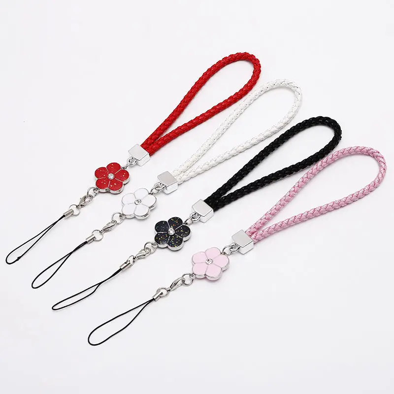 New-Creative-Knitting-Leather-Mobile-Phone-Chain-for-Women-Girls ...