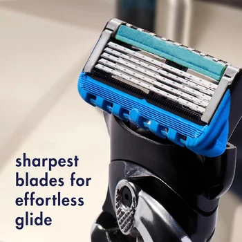 Shaver Five Layer Blade Manual Razor Blade, Men's Razor Vintage Beard ...