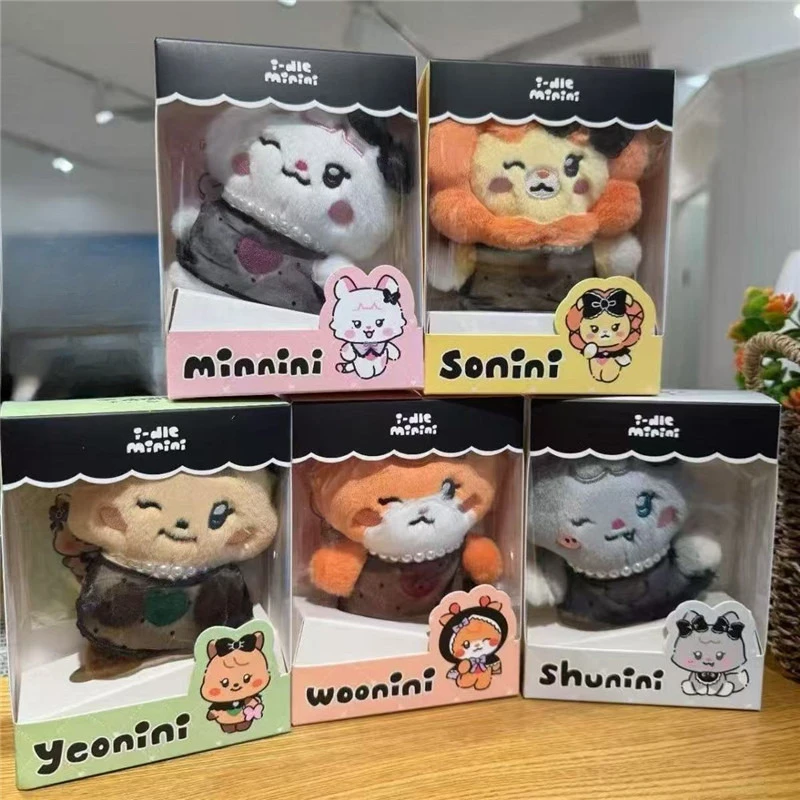15CM nuevo Kpop coreano Yeonini Minnie Shunini Sonini Woonini pequeña ...