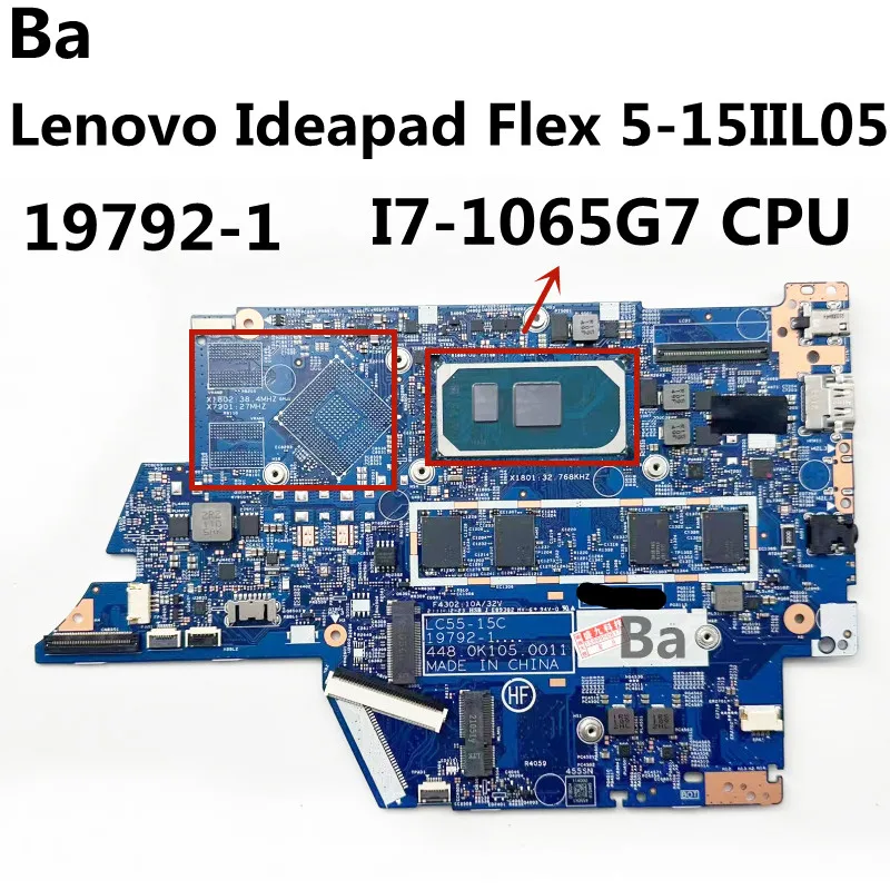 For-Lenovo-Ideapad-Flex-5-15IIL05-Laptop-Motherboard-LC55-15C-19792-1 ...