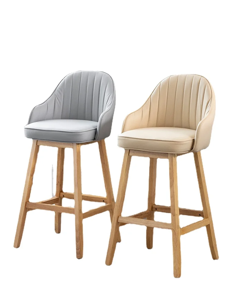 XL-Home-Kitchen-Island-Backrest-Bar-Chair-European-Entry-Lux-Faux ...