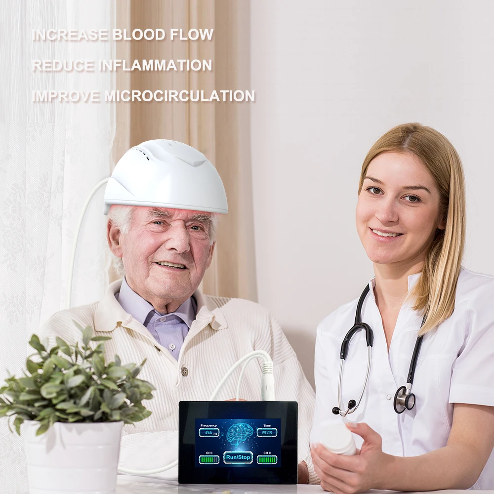 Red-Light-Helmet-Treatment-For-Parkinson-s-Disease-Symptoms-810nm-Led ...