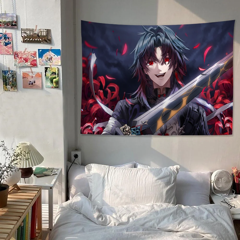 Honkai-Star-Rail-Blade-Tapestry-Anime-Tapestry-Hanging-Tarot-Hippie ...
