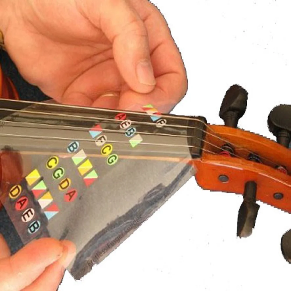 Violin-Beginer-Learning-Tools-4-4-Violin-Fiddle-Fingerboard-Chord-Note ...