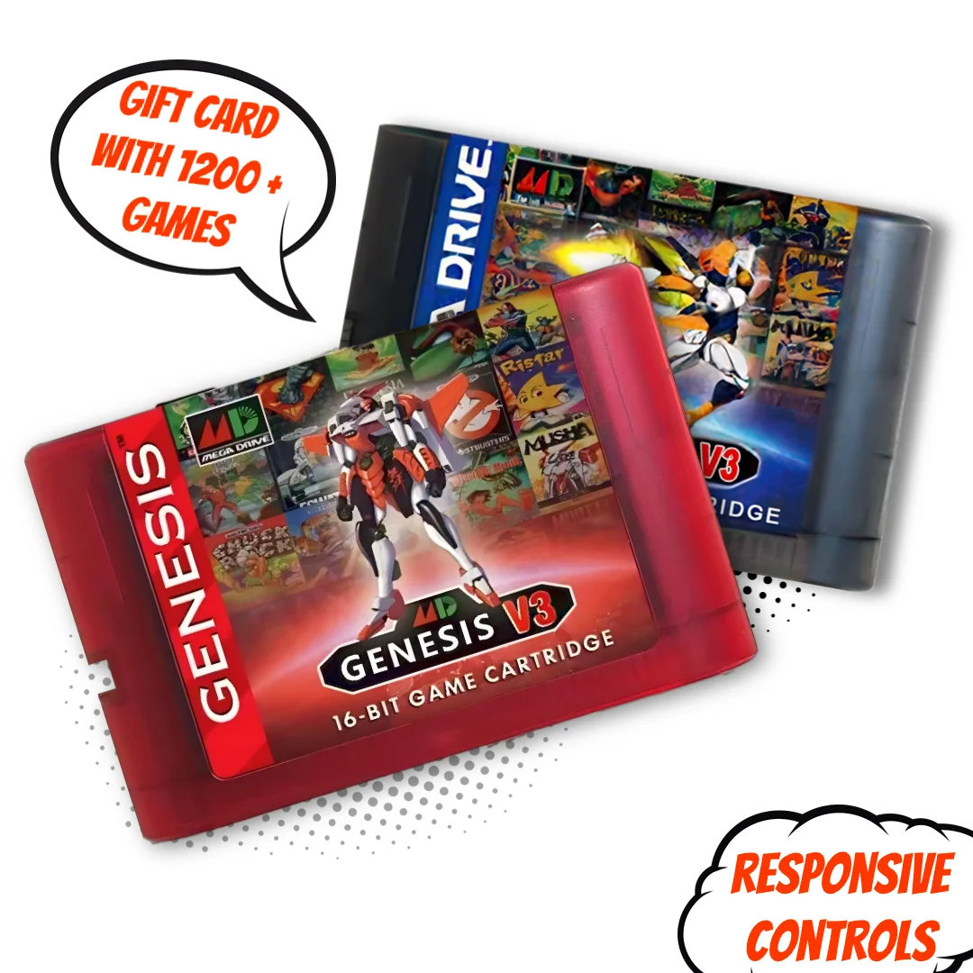 Everdrive Super 1200 em 1 EDMDS V3 Pro atualizado para jogo de cartucho ...