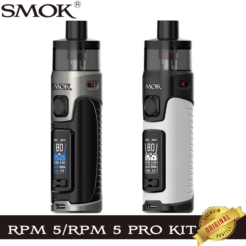 Original-SMOK-RPM-5-Pod-Kit-80W-Electronic-Cigarette-Vaporizer-2000mAh ...
