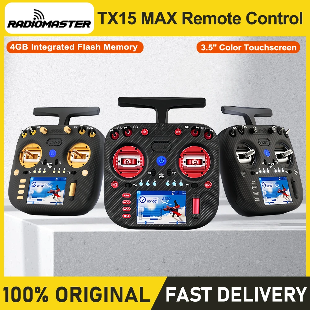 RadioMaster Remote Control TX15 MAX Long distance model FPV crossing ...