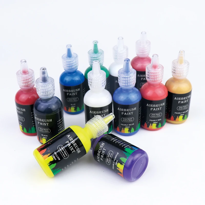 12-6Colors-Set-DIY-Airbrush-Nail-Art-Inks-Acrylic-Paint-Ink-Set ...