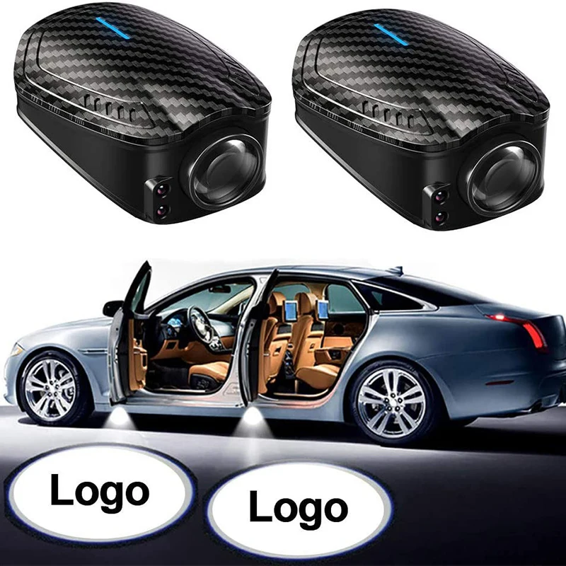 2pcs-Car-Logo-Wireless-cortesia-proiettore-per-portiera-dell-auto-LED ...