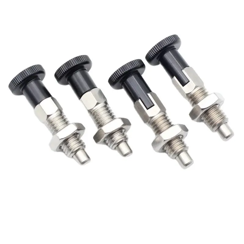 Knob-Plunger-Self-locking-Stainless-Steel-Pull-Ring-Indexing-Pin-Coarse ...