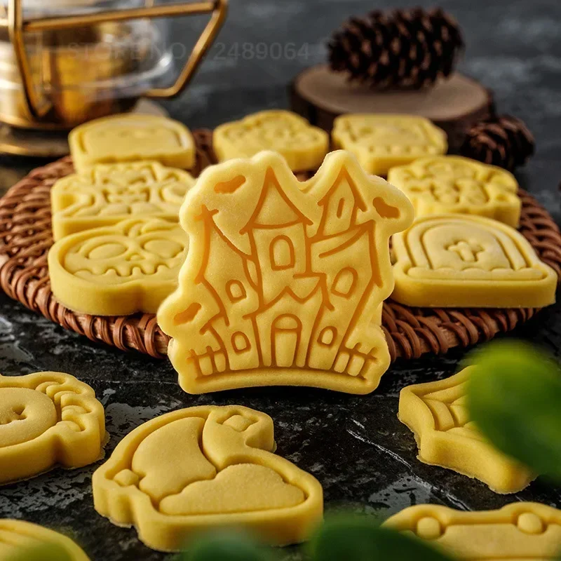 Halloween-Cookie-Mold-Cute-Cartoon-Element-Chocolate-Cupcake ...