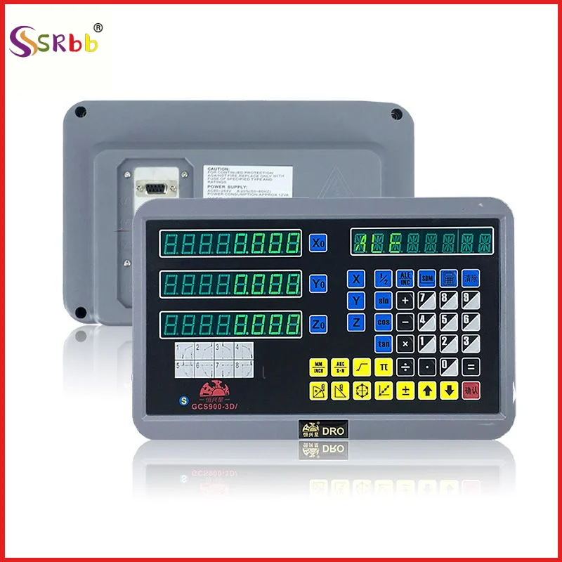 Electronic-Milling-machine-Dro-3-Axis-Digital-Readout-GCS900-3D-for ...