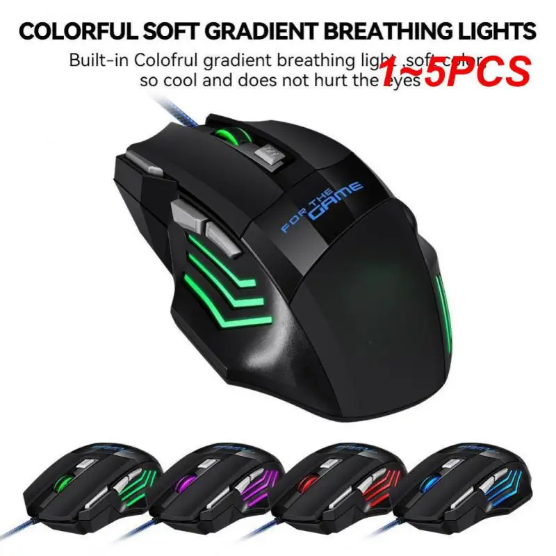 Mouse-com-fio-para-jogos-com-7-bot-es-2400dpi-led-ptico-usb-para ...