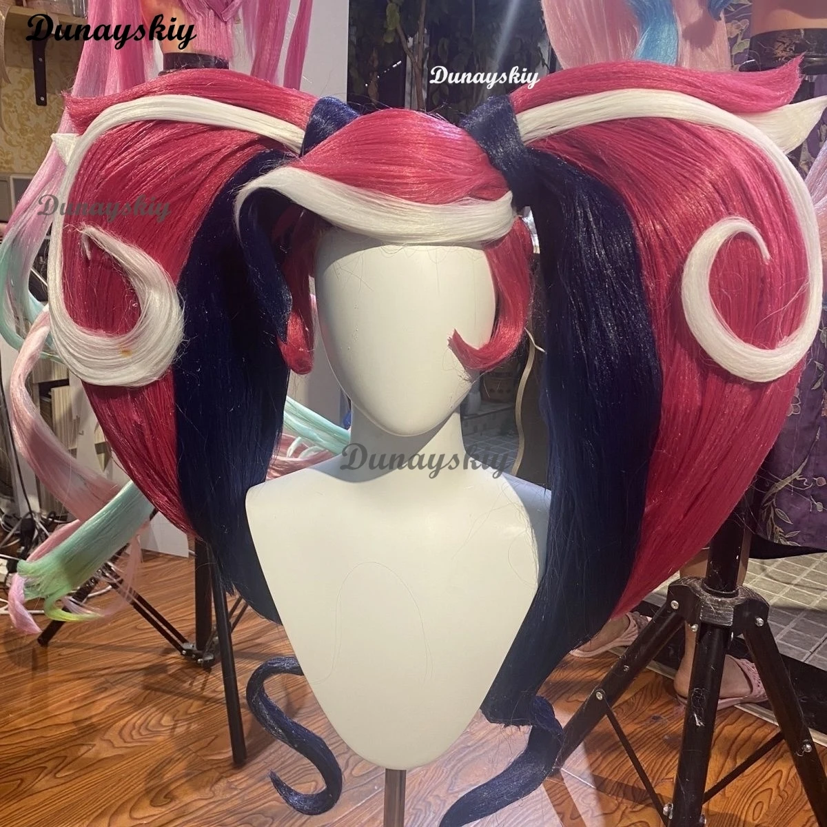 Velvette-Cosplay-Wig-Earring-3V-Vees-VVV-Halloween-Party-Demon-Carnaval ...