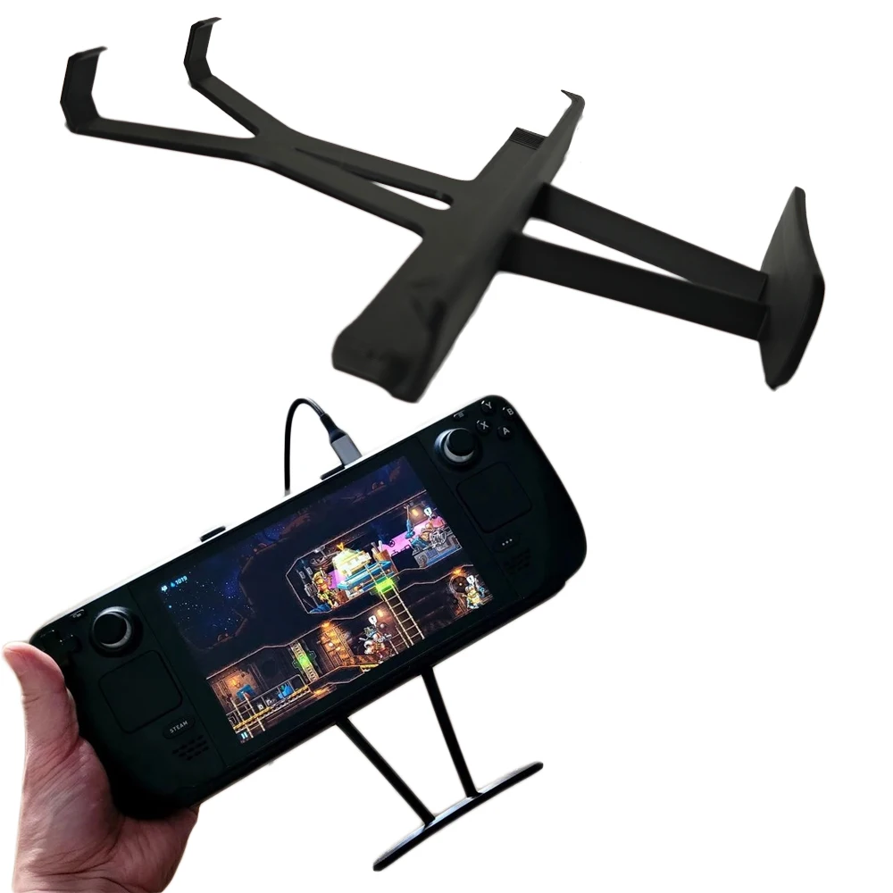 For Steam Deck belly Stand Bracket Portable Chassis Base for Steam Deck ...