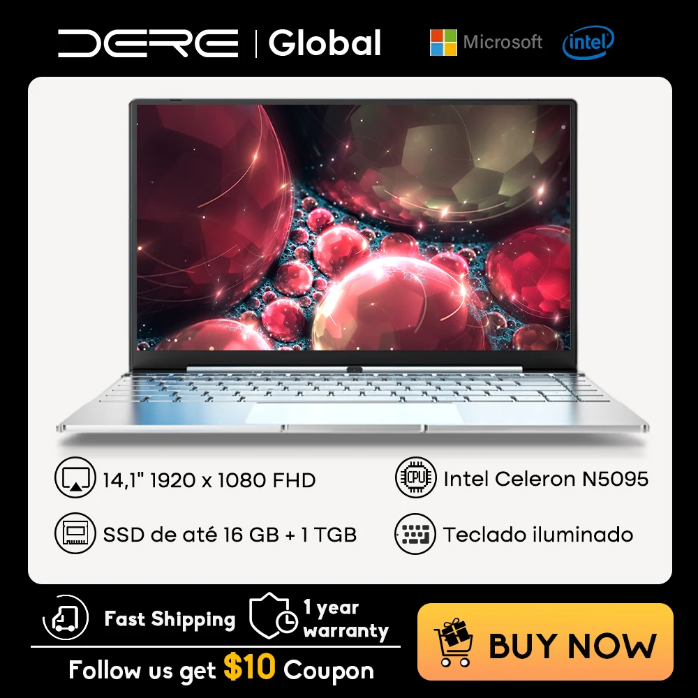 DERE-V14s-Laptop-14-1-16GB-de-RAM-512GB-SSD-Intel-Celeron-N5095-Windows ...