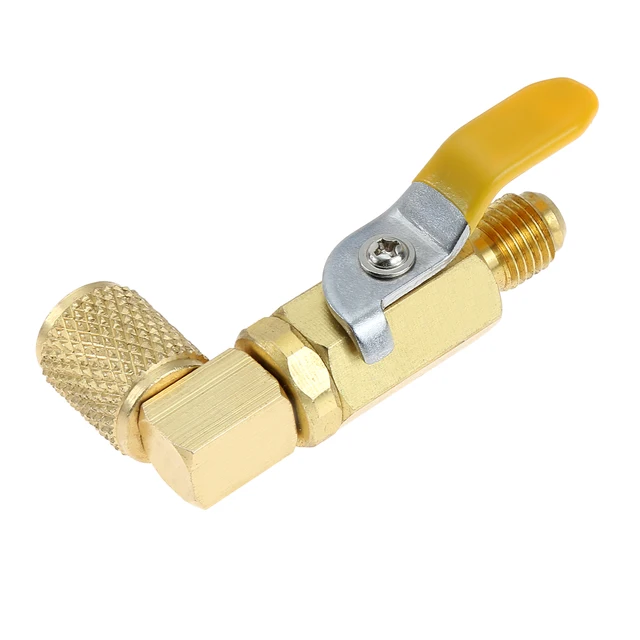 Refrigerant Tools R12 R22 R410 Refrigerant Charging Valves Set - HVAC ...