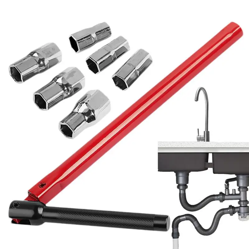 Faucet-Wrench-7PCS-Tight-Space-Basin-Wrench-Set-Sink-Repair-Removal ...