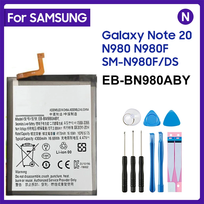Battery-EB-BN980ABY-For-samsung-Galaxy-Note-20-N980F-SM-N980F-DS-N980 ...