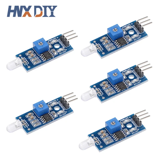 5/10pcs 3.3V-5V 4PIN Photodiode Module LM393 Light Sensor Switch Module ...