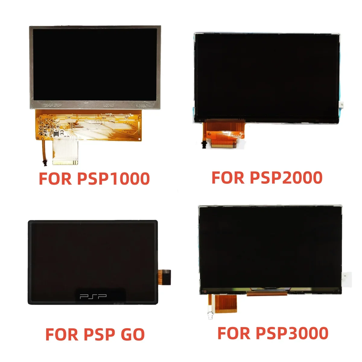 New-PSP-LCD-screen-for-SONY-PSP3000-PSP2000-PSP1000-PSP-GO-LCD-Screen ...
