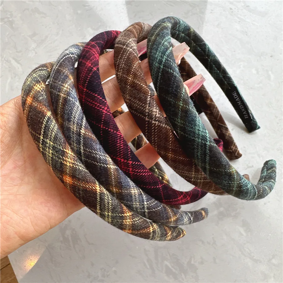 New-Retro-Colorful-Hair-Bands-Girls-College-Style-Texture-Out ...