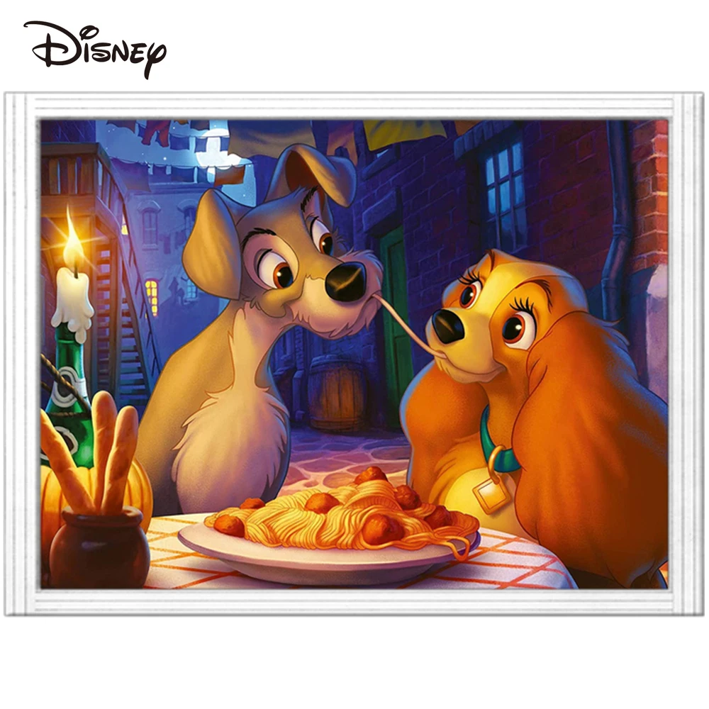 Disney-Embroidery-Fabric-Dog-Animal-New-Arrival-Cross-Stitching-Kits ...