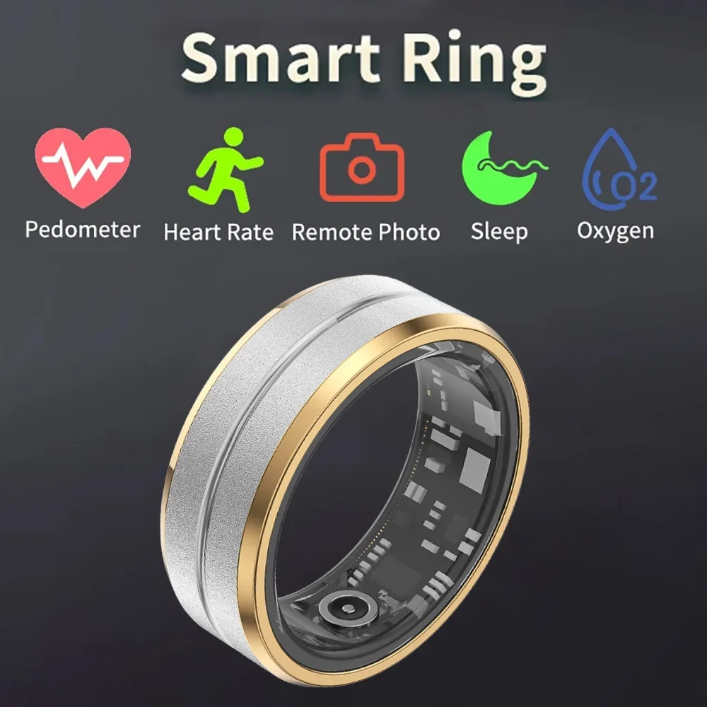 Smart-Ring-Bracelet-Heart-Rate-Monitoring-Waterproof-Blood-Oxygen-Sleep ...