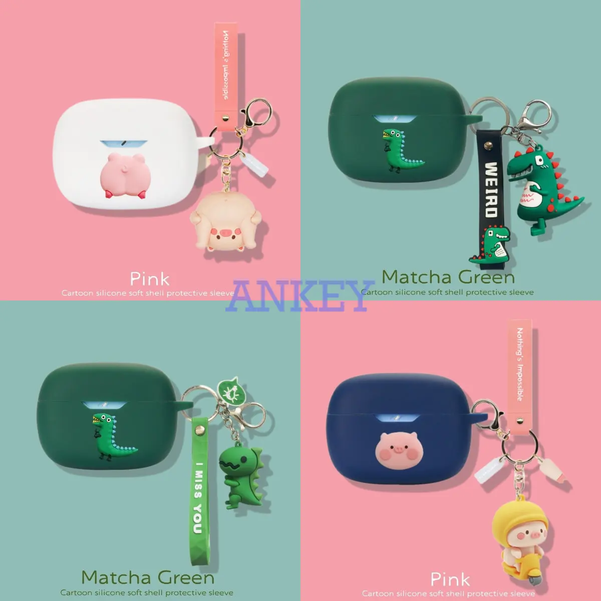 For Anker SoundCore A20i A3i P3i Note 3i Dot 3i Earphone Silicone Case ...