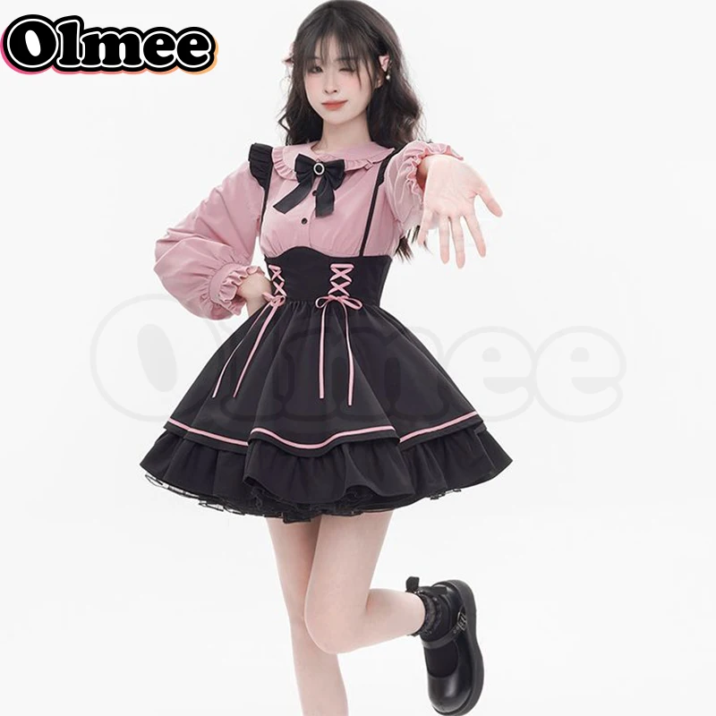 Olmee-In-Stock-Jirai-Kei-Overall-Dress-Japanese-Lolita-Mine-Style ...