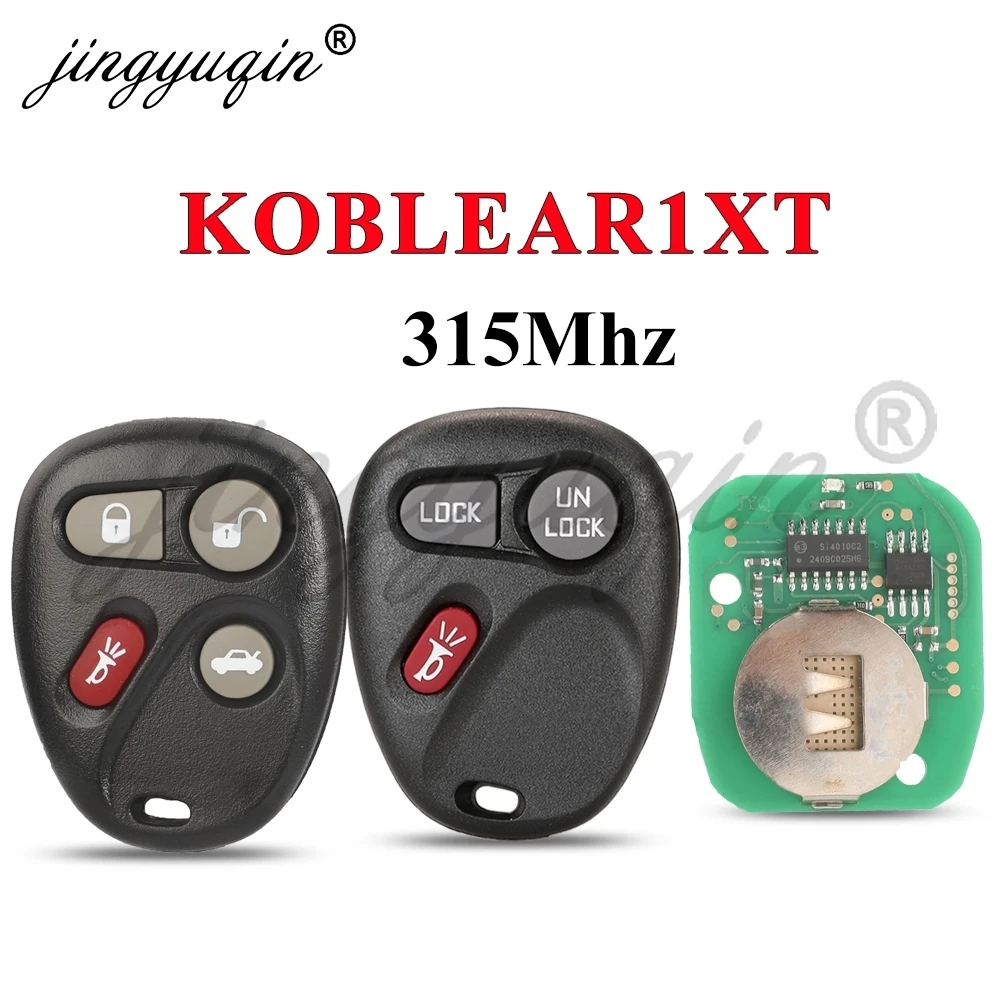 jingyuqin KOBLEAR1XT Keyless Remote For Chevrolet Silverado Suburban ...