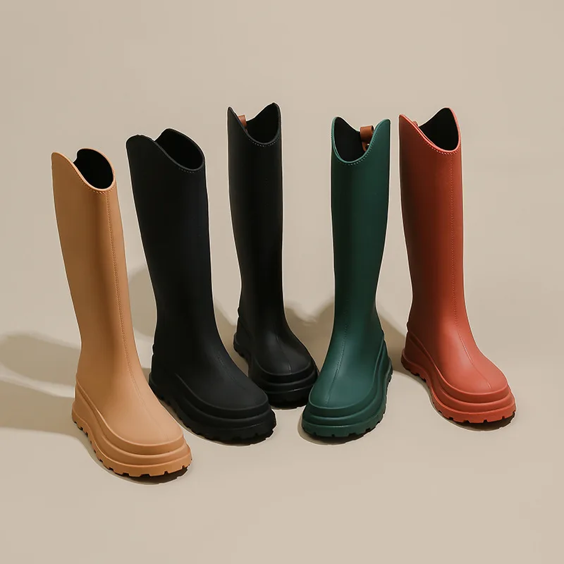 Botas-de-chuva-imperme-veis-para-mulheres-Sapatos-de-seguran-a-do ...