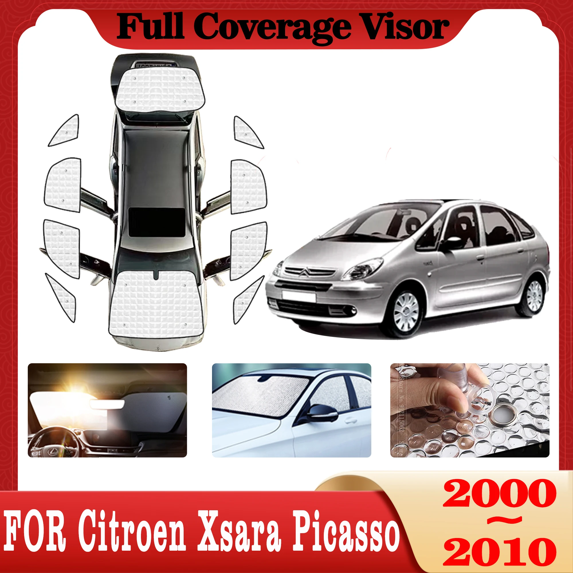 Full-Coverage-Sunshades-Windshield-For-Citroen-Xsara-Picasso-2000-2010 ...