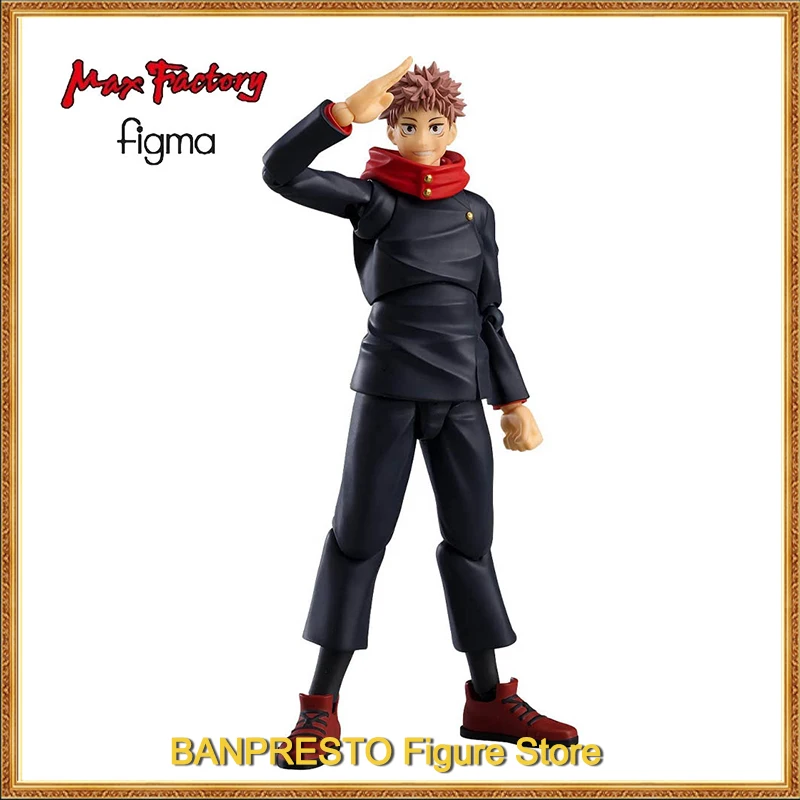 Figura de acción Original de Max Factory Figma 550 YUJI ITADORI Jujutsu ...