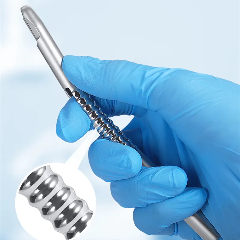 Dental-Implant-Bone-Scraper-Straight-curved-Implant-Instrument-Dental ...