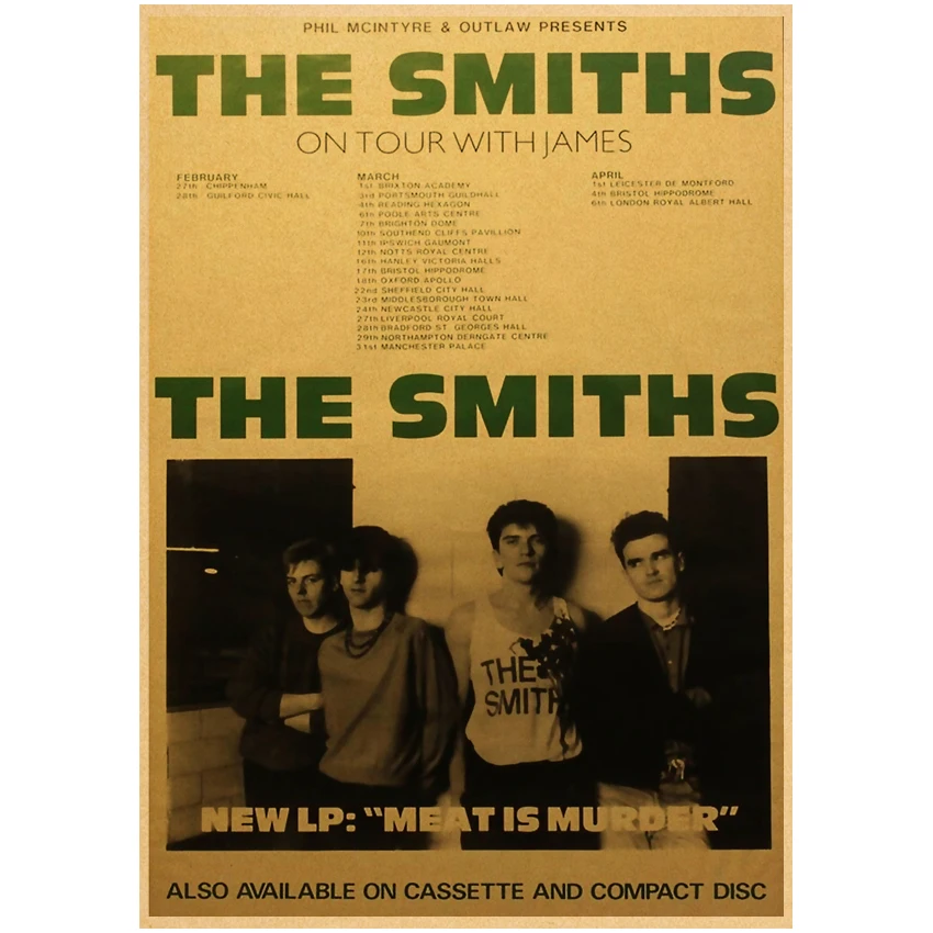 The Smiths Poster Vintage