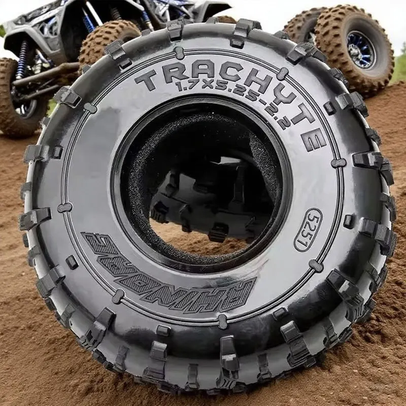 RHINO 2-Pairs Competition Tire Set 1.7"x5.25" 2.2 Inch Sticky Off Road ...