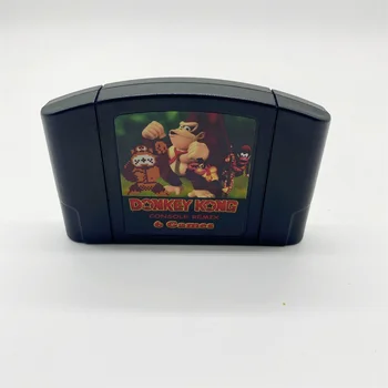 SNES and N64 Donkey Kong Games Multi Game Cartridge for Nintendo 64 ...