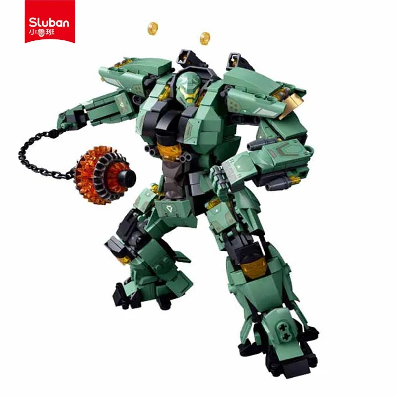 Sluban-Building-Block-Toys-Robot-Alpha-B1153-Kill-Guerrilla-542PCS ...