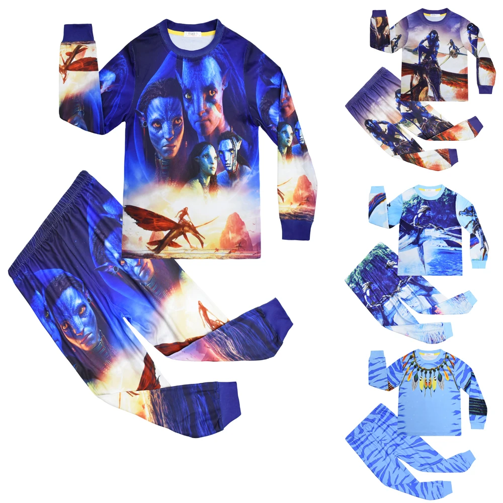 Kids Pajamas Sets Baby Girls and Boy Cosplay Alien Pyjamas polyester ...