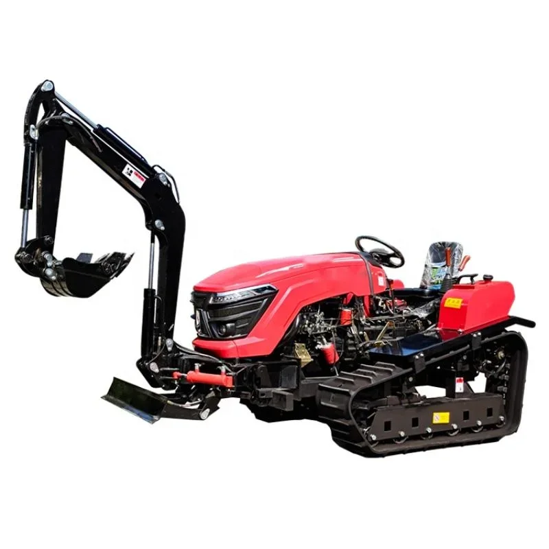 New-35HP-Multifunctional-Tracked-Micro-Rotary-Tiller-Agricultural ...