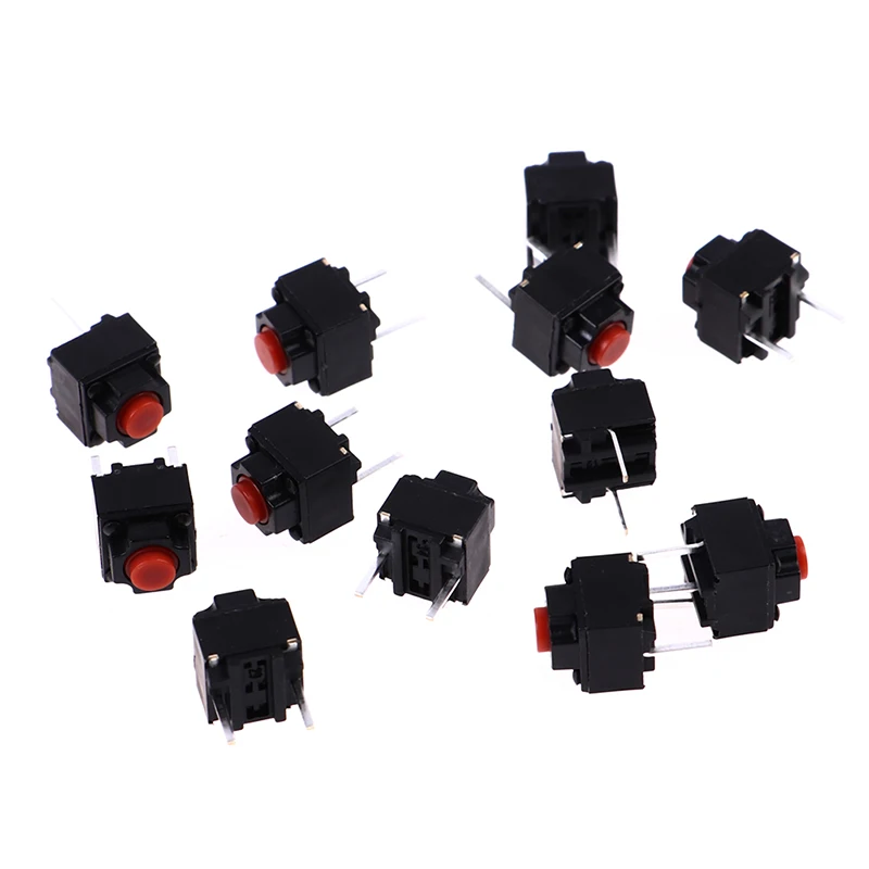 10pcs Mute Button Silent Switch Wireless Mouse Micro Switch 6x6x7.3mm ...