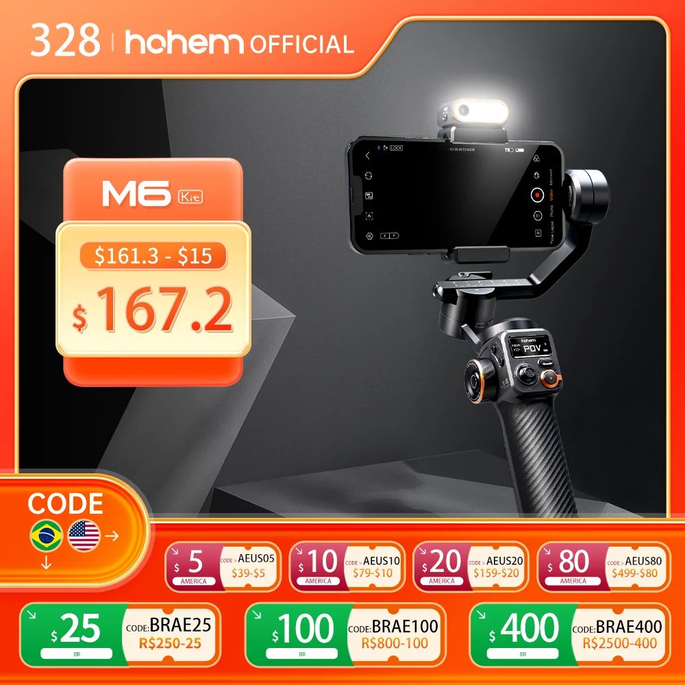 Hohem-iSteady-M6-Kit-Handheld-Gimbal-Stabilizer-Selfie-Tripod-for ...