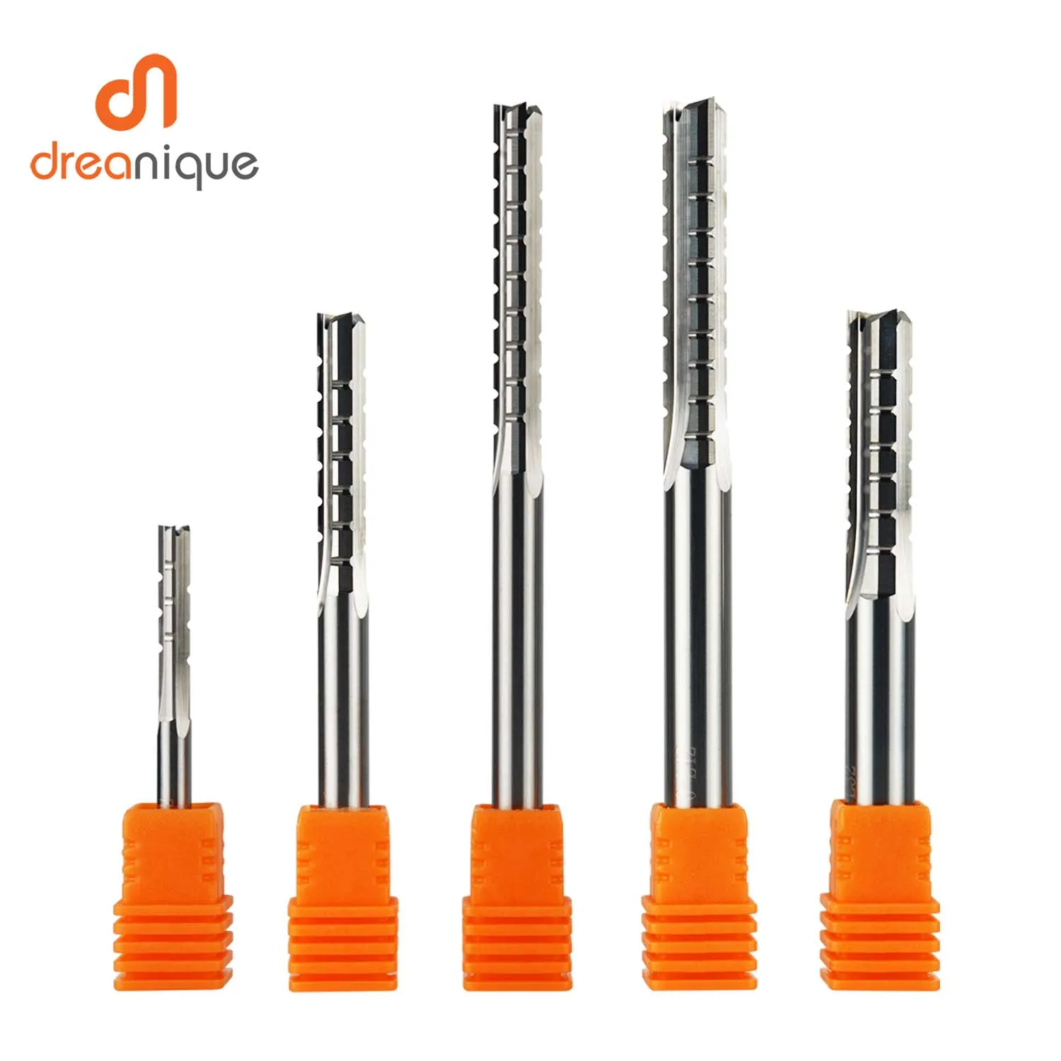 Dreanique 1pc 3 Flute TCT Straight Carbide Milling Cutter bit ...