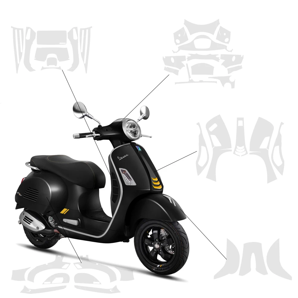 Fits-GTS-300-PPF-Stickers-Paint-Protection-For-VESPA-GTS300-TPU ...