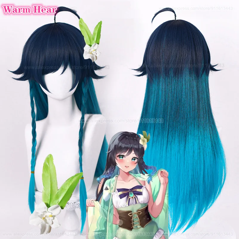 Venti-Cosplay-Wig-Long-Blue-Gradient-Female-Venti-Wigs-Heat-Resistant ...