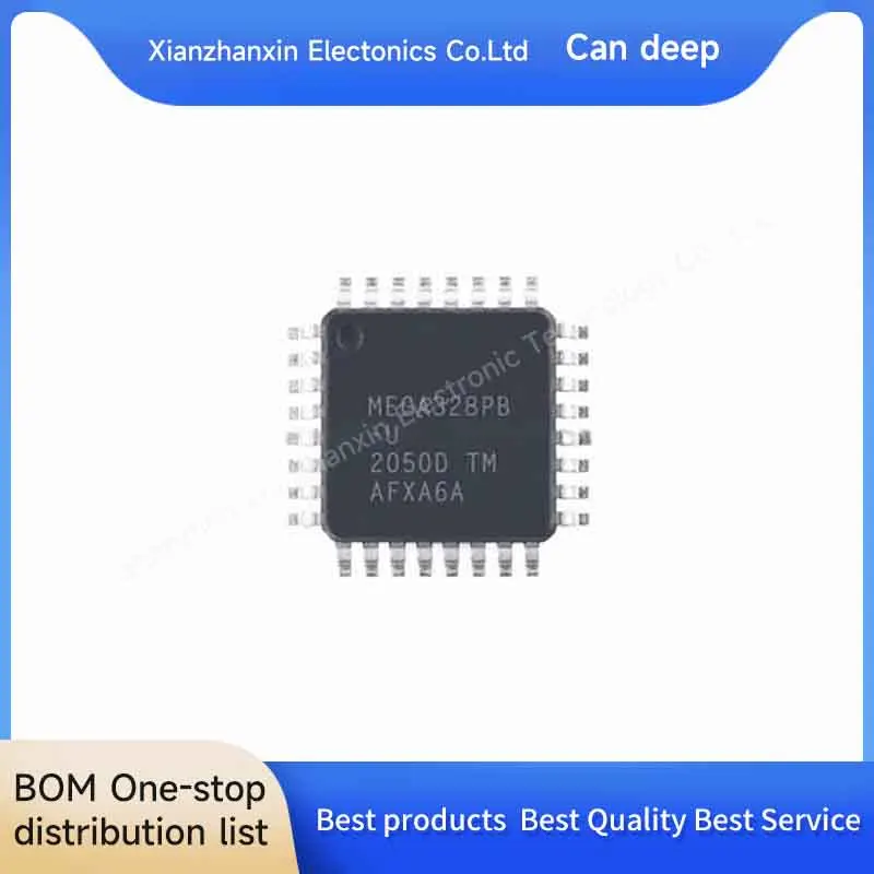 1 개 ATMEGA328PB AU 메가 328pb TQFP 32 8 비트 마이크로 컨트롤러 칩 새로운| | - AliExpress