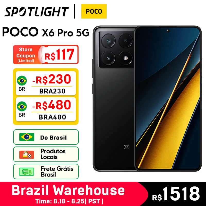 POCO-X6-Pro-5G-Global-Version-Smartphone-Dimensity-8300-Ultra-6-67-Flow ...