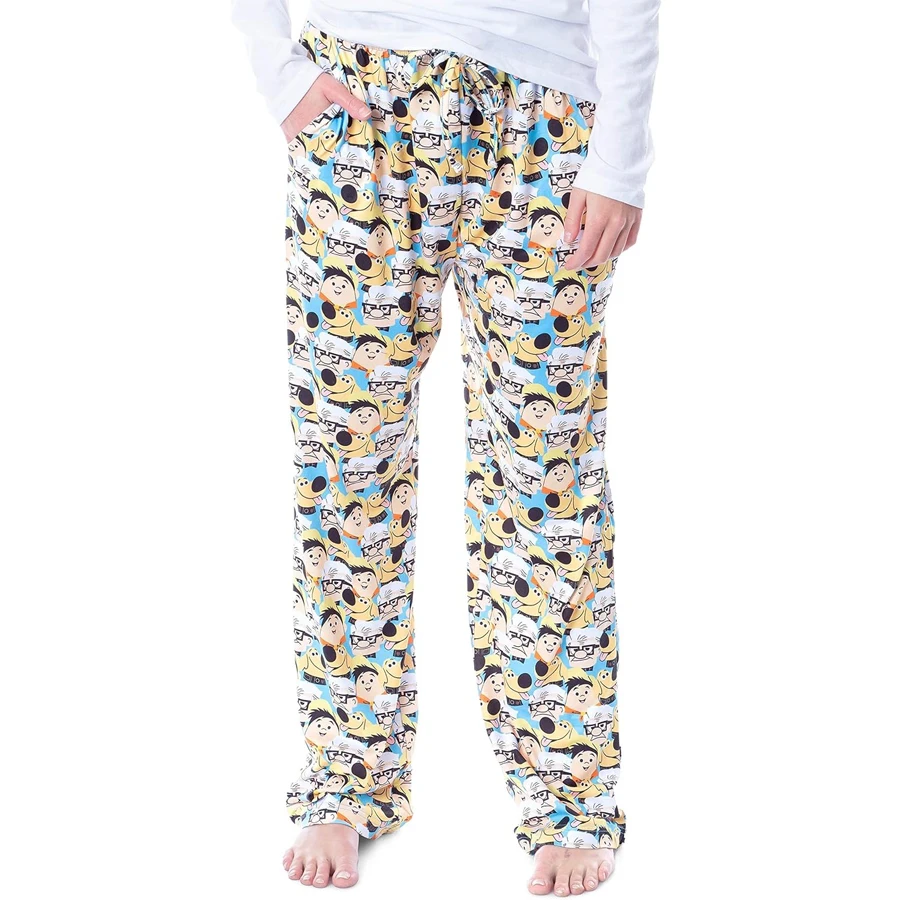 Disney Up Movie Film Carl Russell Dug Chibi Allover Print Adult Kids ...
